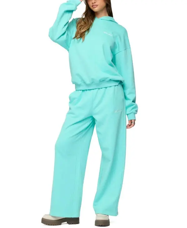 EDIKTED Straight Leg Sweatpants