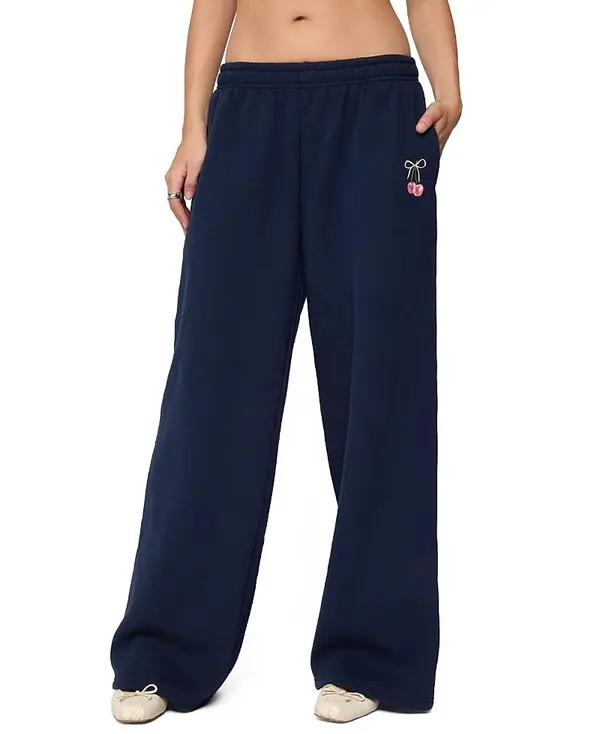 EDIKTED Sweatpants - Navy