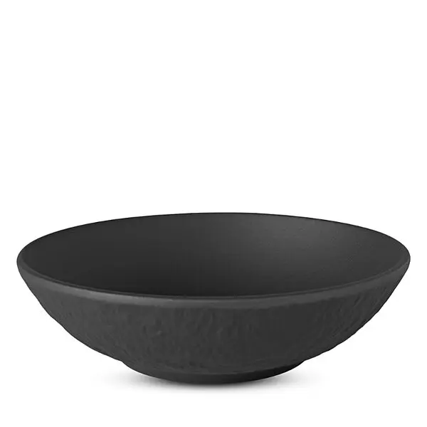VILLEROY & BOCH Manufacture Rock Shallow Dipping Bowl - Black