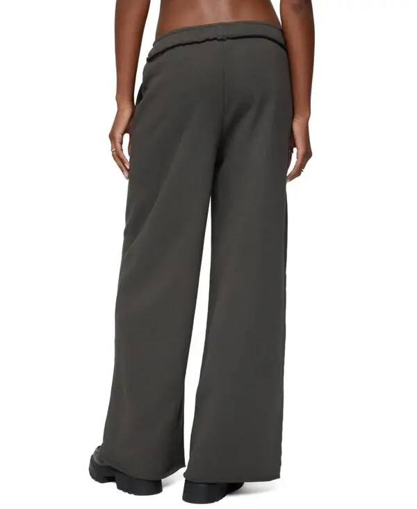 EDIKTED Wrenn Studded Wide-leg Sweatpants