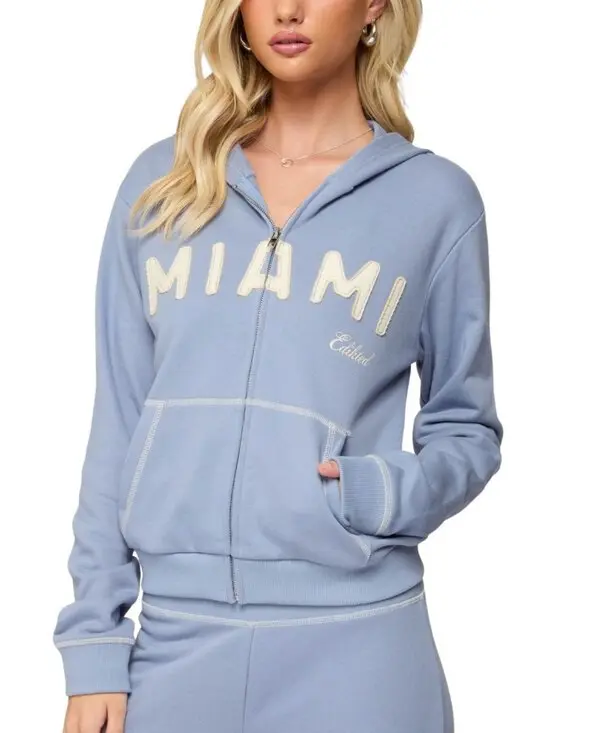 EDIKTED Zip Up Hoodie