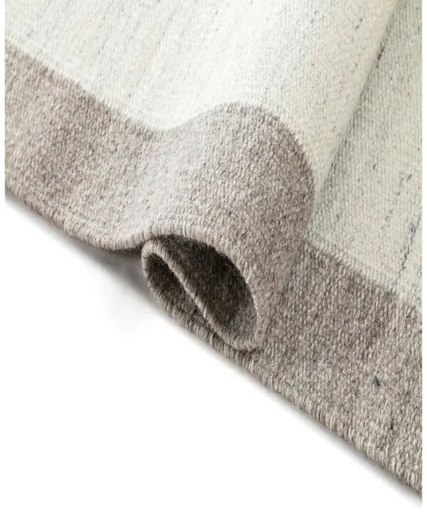 OBEETEE Nu Maison Soft Border Area Rug,5'0x8'0 - Charcoal
