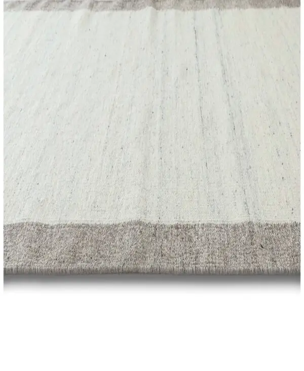 OBEETEE Nu Maison Soft Border Area Rug,5'0x8'0 - Charcoal
