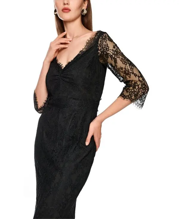 MARC CAIN Lace Maxi Dress