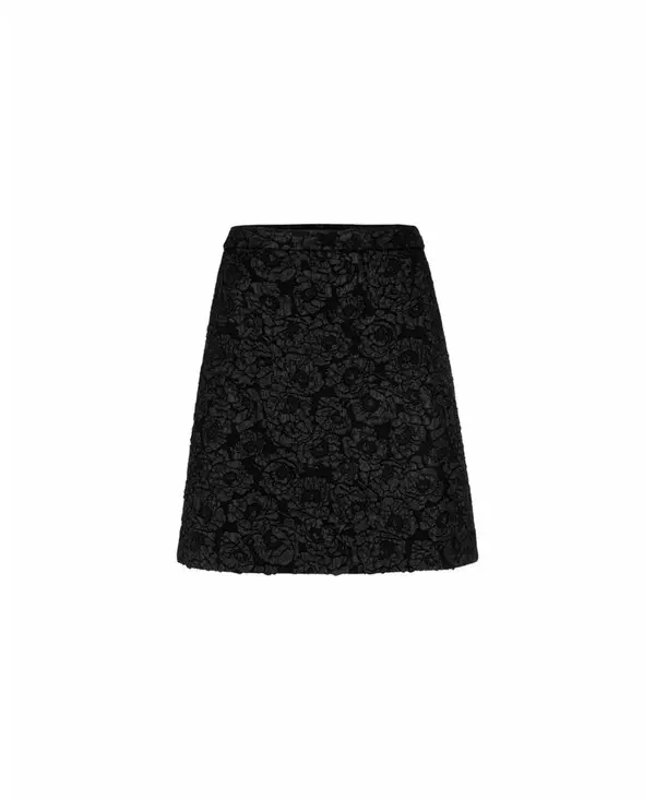MARC CAIN Floral Print Mini Skirt