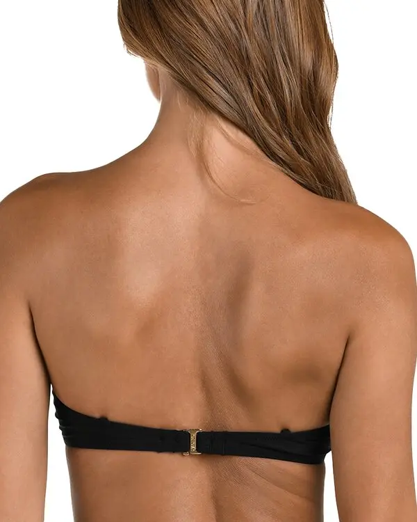 L'Agence Alexandria Bikini Top - Black