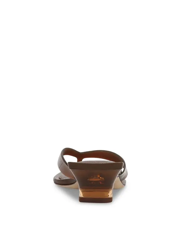 Vince San Juan Jelly Thong Sandals - Saddle