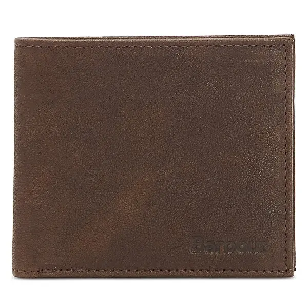 Barbour Padbury Billfold Wallet - Dark Brown