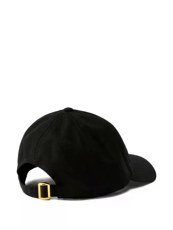 Pinko Logo Detail Baseball Cap - Black