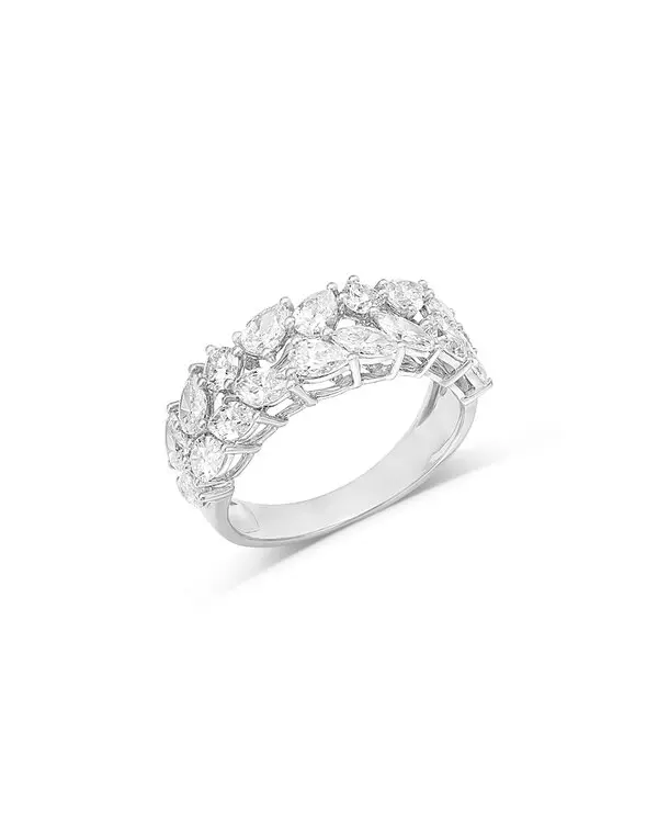 Bloomingdale'S 14k Lab Grown Diamond Band 2.0 Tcw - White Gold