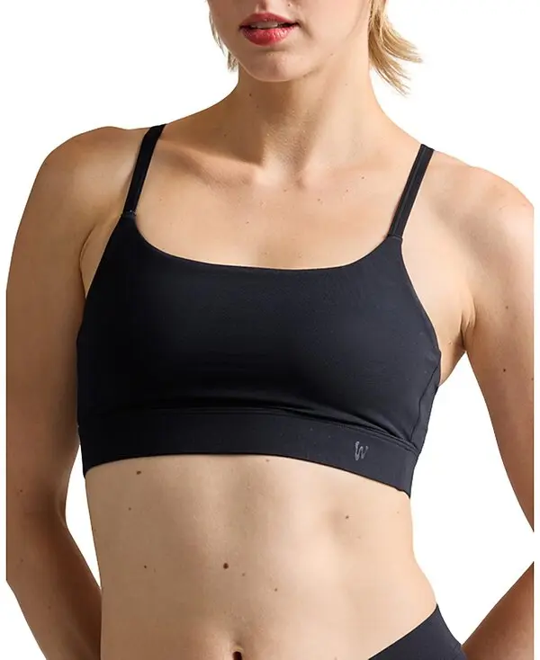 WOXER Silky Modal Adjustable Bralette - Black