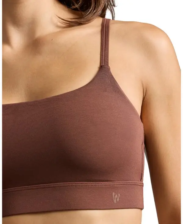 WOXER Silky Modal Adjustable Bralette - Espresso