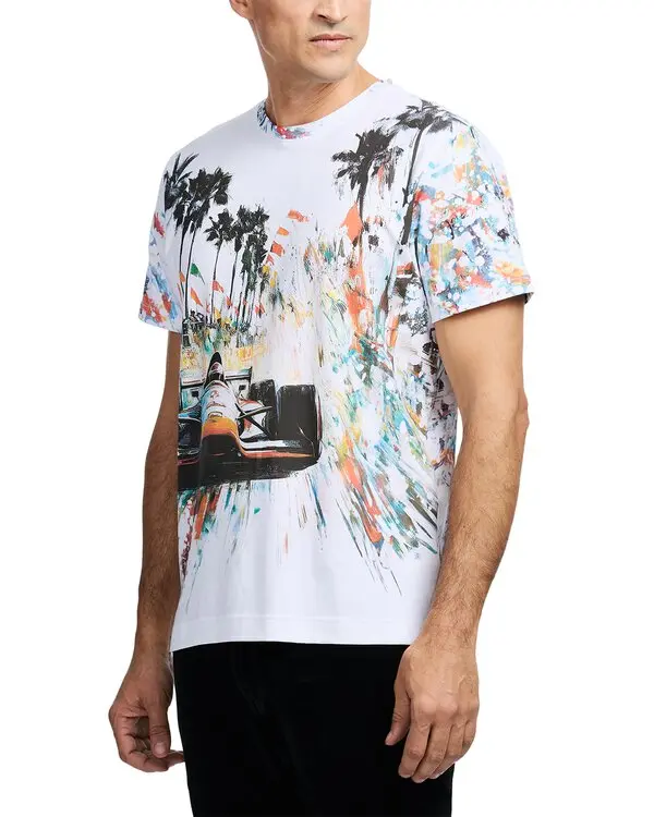 Robert Graham Final Lap Short Sleeve Graphic T-shirt