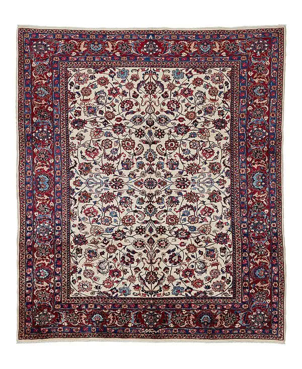 Bloomingdale'S Persian Mashad Area Rug 7' 8 X 11' 0 - Red