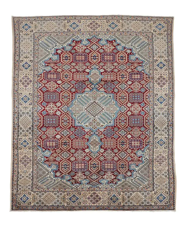 Bloomingdale'S Persian Nain Area Rug 8' 0 X 12' 9 - Red