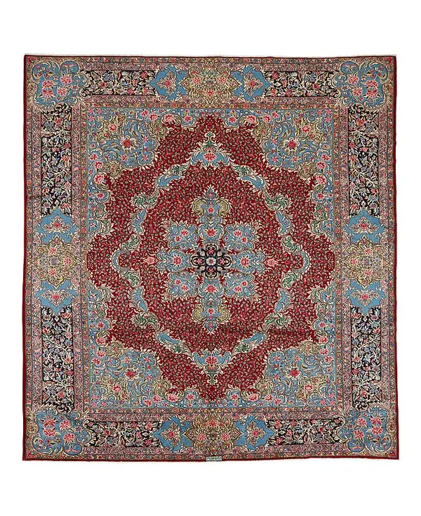 Bloomingdale'S Persian Lavar Kerman Area Rug 7' 10 X 11' 2 - Red