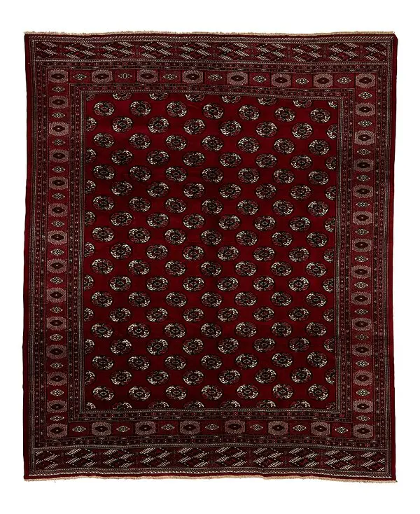 Bloomingdale'S Persian Yamouth Area Rug 8' 7 X 12' 7 - Red