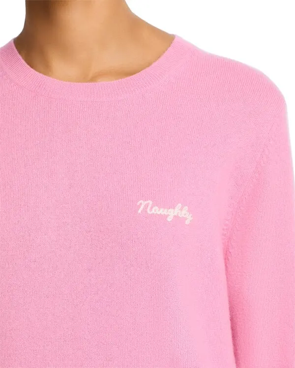 Jumper 1234 Cashmere Naughty Crew Sweater