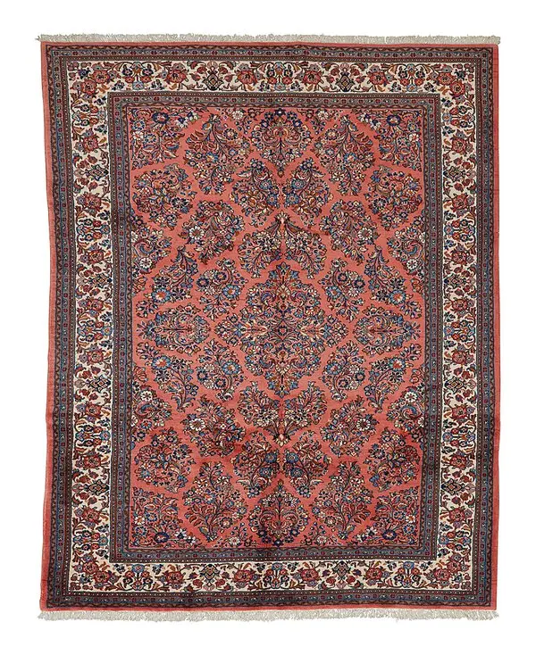 Bloomingdale'S Persian Sarouk Area Rug 6' 4 X 10' 0 - Red