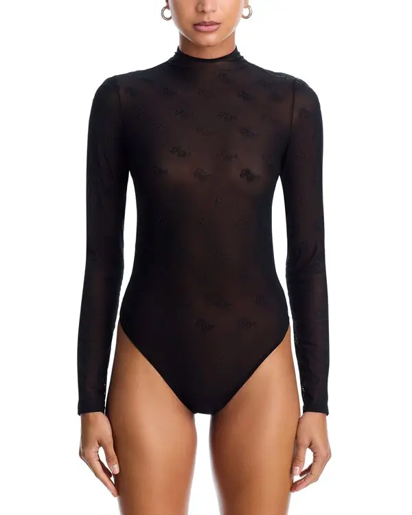 FRAME The Ritz Mesh Bodysuit