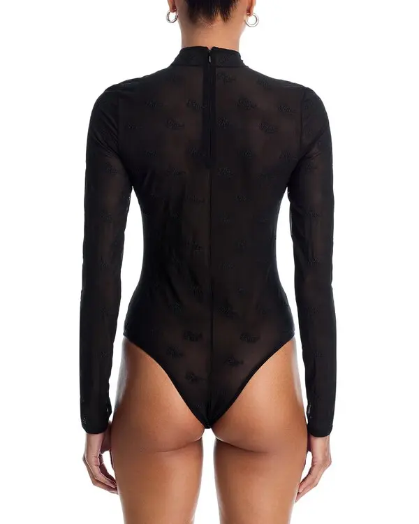 FRAME The Ritz Mesh Bodysuit