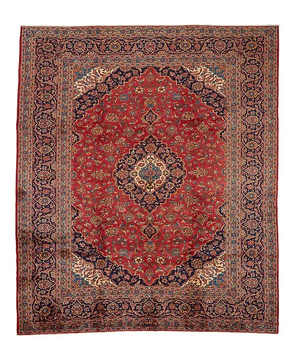Bloomingdale'S Persian Kashan Area Rug 8' 4 X 12' 0 - Red