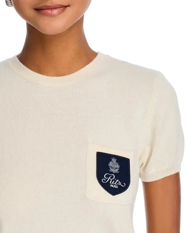 FRAME Crest Cashmere Tee