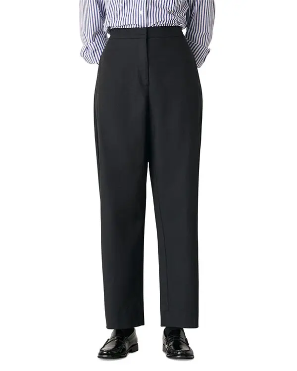 Whistles Side Pleat Tapered Trousers