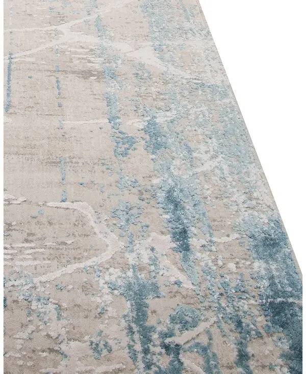 KENNETH MINK Mink Home Alloy All341 Area Rug, 10' X 13