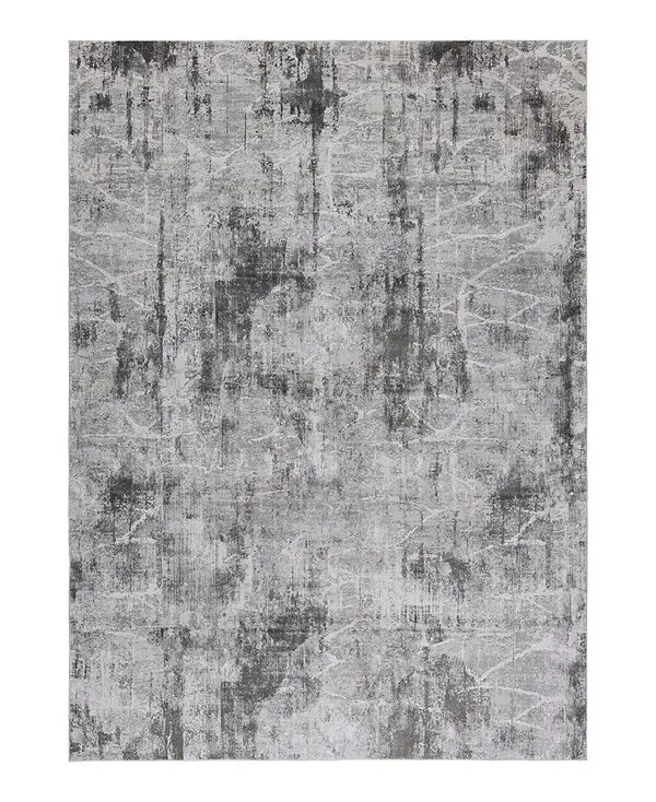 KENNETH MINK Mink Home Alloy All342 Area Rug, 12' X 15 - Silver