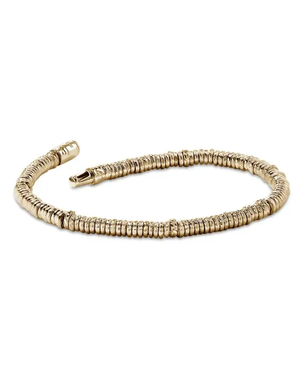 John Hardy 14k Yellow Heishi Beaded Bracelet