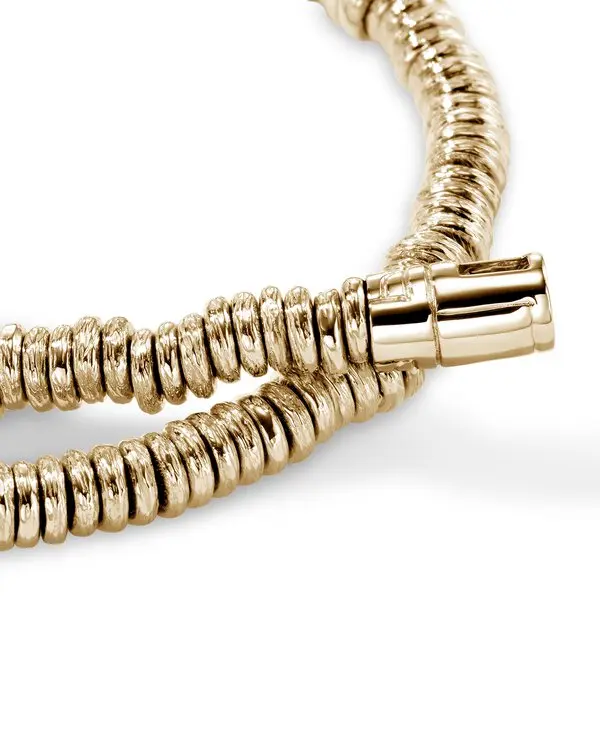 John Hardy 14k Yellow Heishi Beaded Bracelet