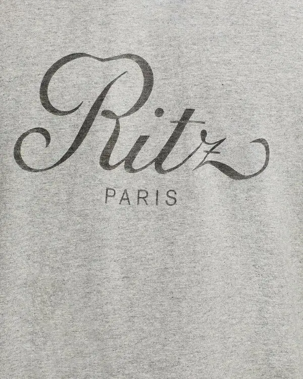 FRAME Ritz Graphic Tee - Heather Grey