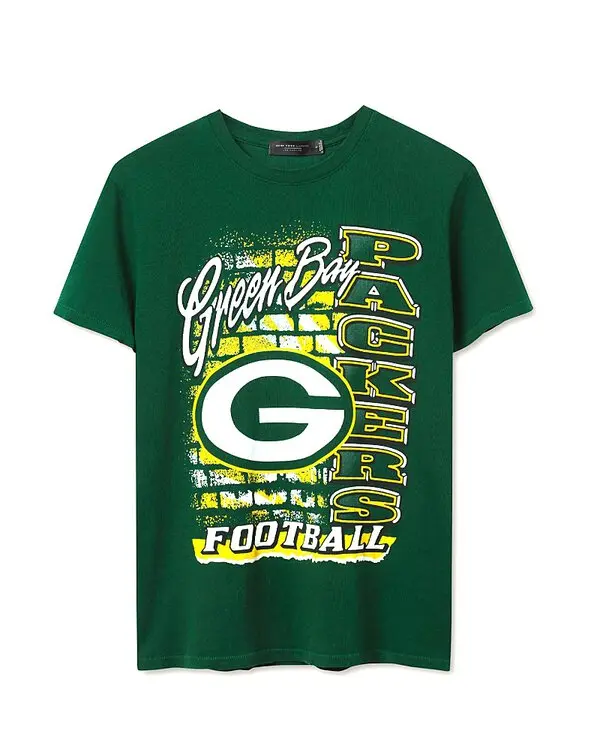 Junk Food Clothing Nfl Green Bay Packers Brick Vintage Tee