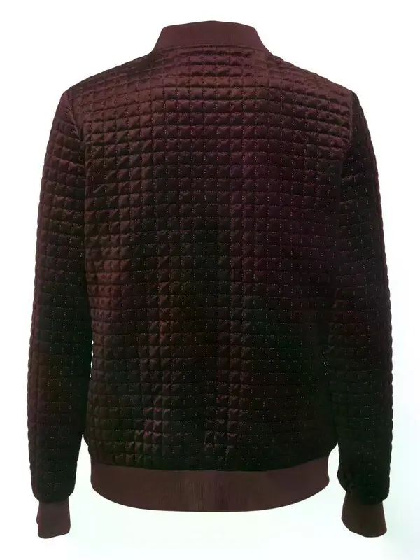 Ted Baker London Quilted Zip-front Bomber Jacket