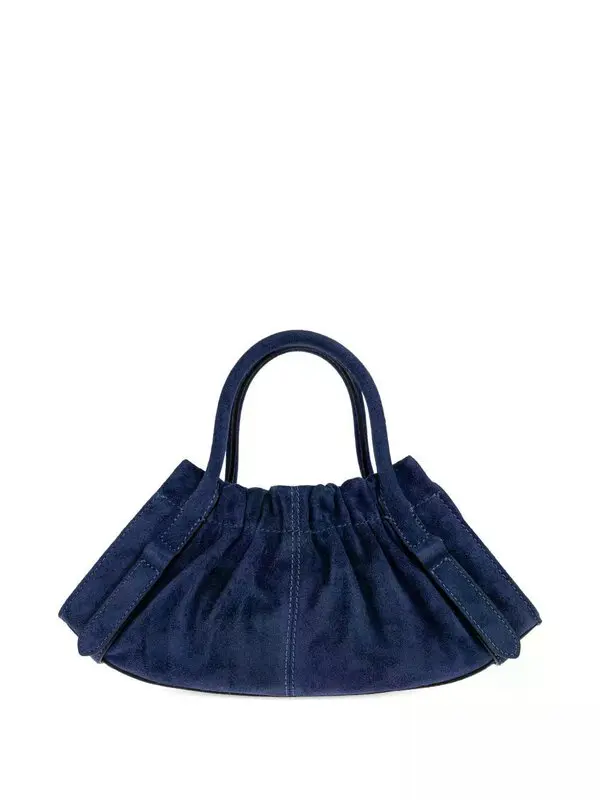 Marc Jacobs Small Cristina Ruched Tote Bag - Blue