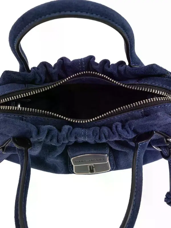 Marc Jacobs Small Cristina Ruched Tote Bag - Blue