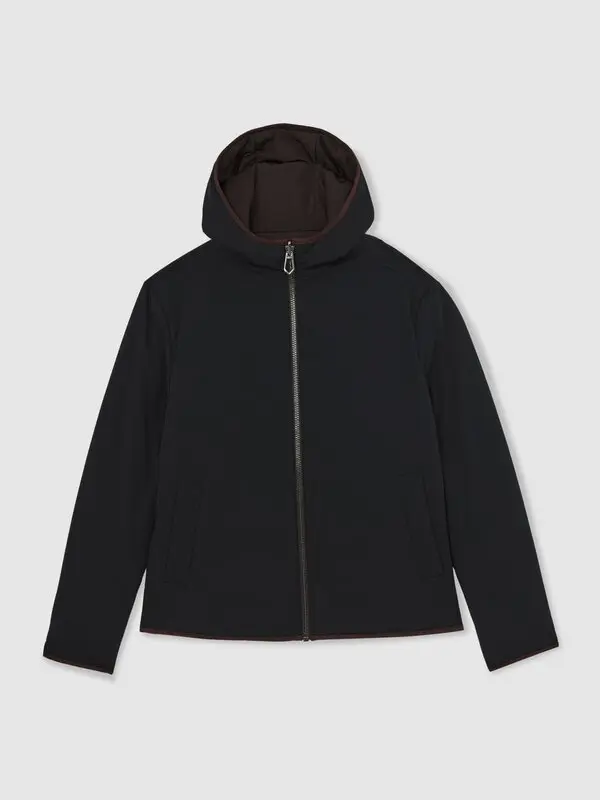 REISS Devonay Reversible Hooded Puffer Jacket