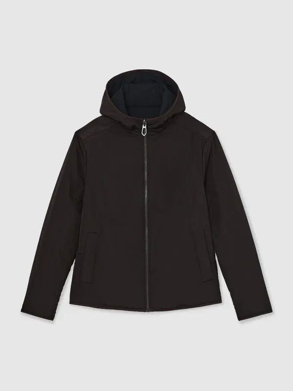 REISS Devonay Reversible Hooded Puffer Jacket