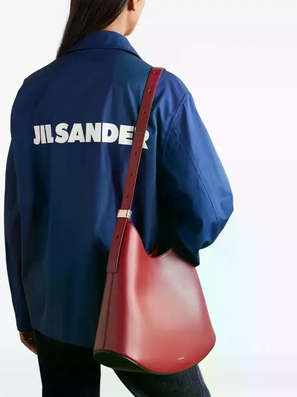 JIL SANDER Eldorado Leather Shoulder Bag
