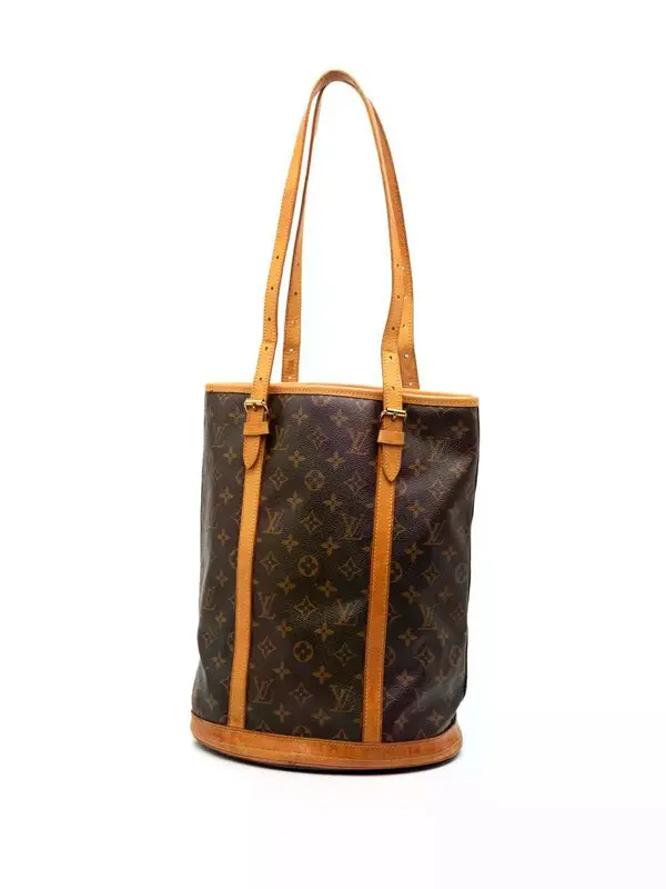 LOUIS VUITTON 2015 Monogram Gm Bucket Bag
