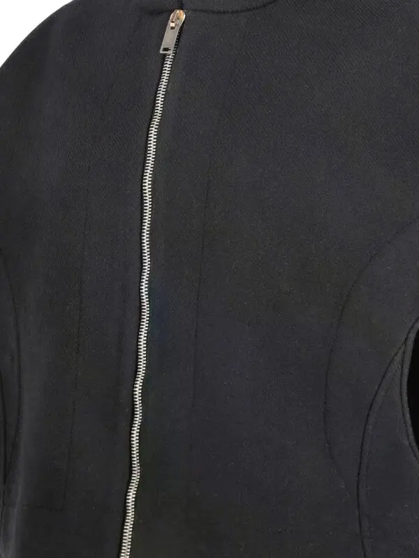 Rick Owens Cropped Sleeveless Jacket