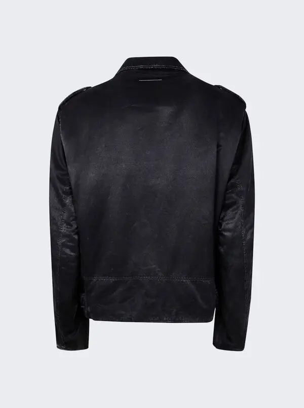 MAISON MARGIELA Washed Sport Jacket - Black