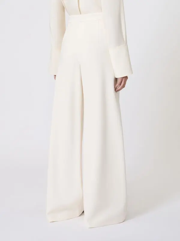 Max Mara Scuba Jersey Trousers - Ivory