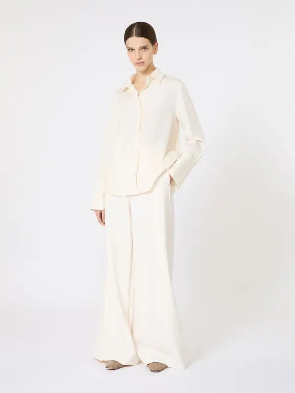 Max Mara Scuba Jersey Trousers - Ivory