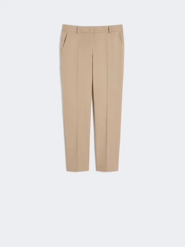 Max Mara Stretch Cotton Trousers
