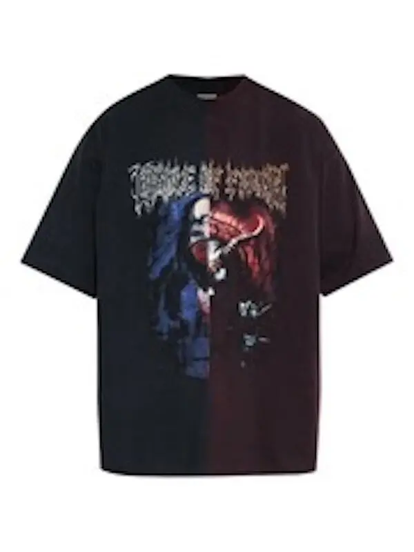 Vetements Cof Cutup Oversized T-shirt