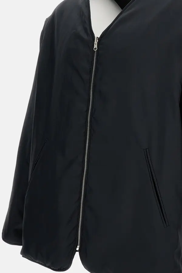 MAISON MARGIELA Reversible Quilted Padded Jacket - Nero