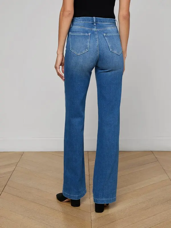 L'Agence Clayton Wide-leg Jean