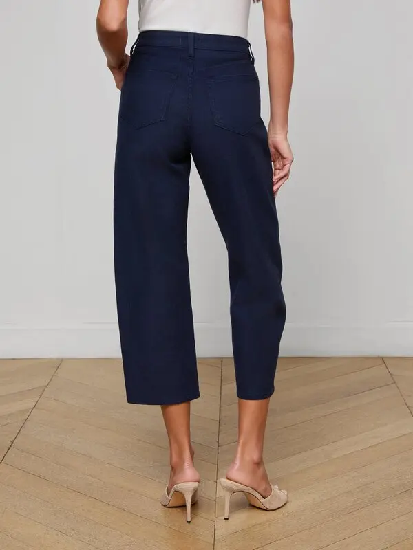 L'Agence Mallis Bow-leg Jean - Saturated Blue